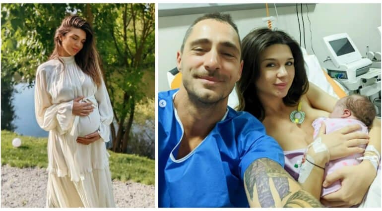 Alice Cavaleru a născut. Vladimir Drăghia și soția sa au ales un nume cu adevărat unic pentru ...