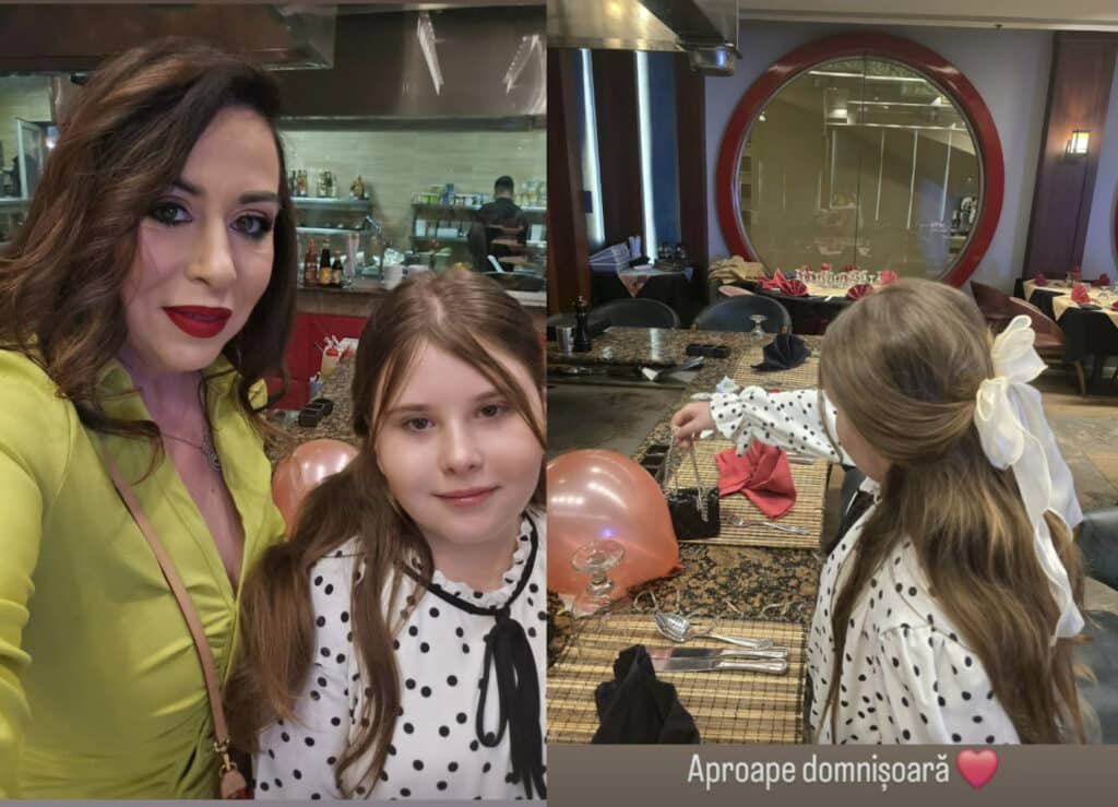 Oana Roman și-a sărbătorit fiica în Egipt. Isabela a împlinit 10 ani ...